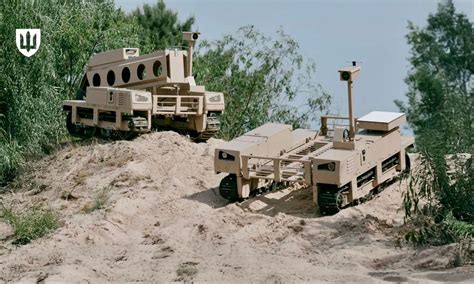 Ukraine Approves Termit Ground Drone For Battlefield Deployment