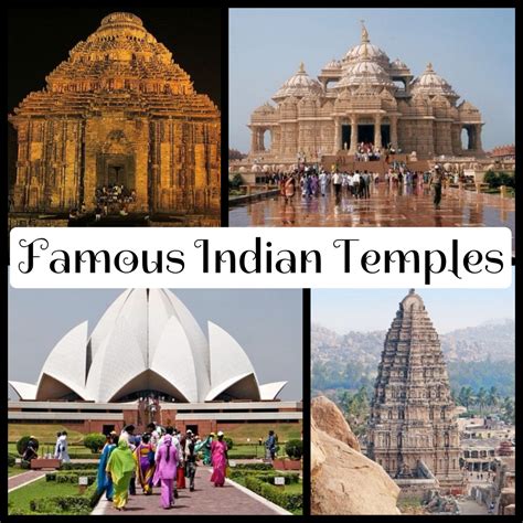 Famous Temples In India Images With Names