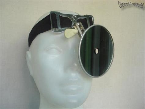 1957 Antique Medical Doctor Head Mirror Reflector 91761921