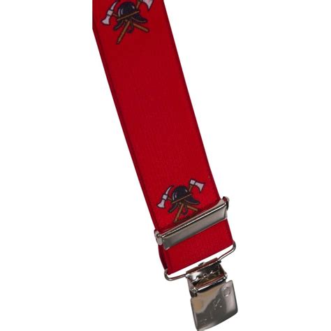 Funny Braces With Funny Motif Firefighters