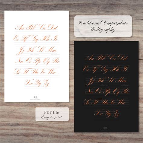Copperplate Letters Alphabet At Pauline Marrero Blog