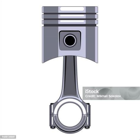 Piston And Connecting Rod Assembly Of The Internal Combustion Engine