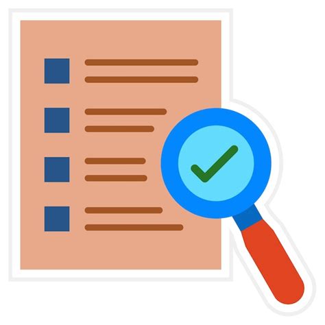 Premium Vector Audit Icon