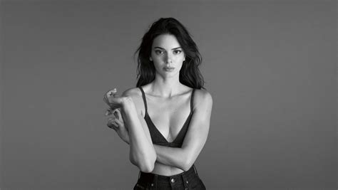 Kendall Jenner Goes Topless In Just Calvin Klein Underwear For New Ad