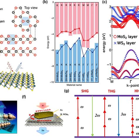Hg And Band Structure Of Tmds A Lattice Structure Of 2h Tmds The