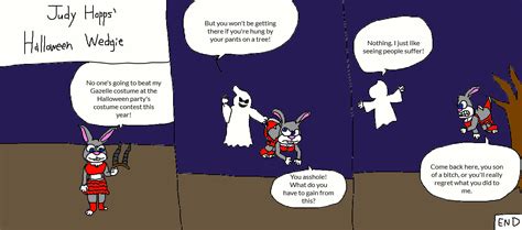 Judy Hopps Halloween Wedgie By Lucifertheshort On Deviantart