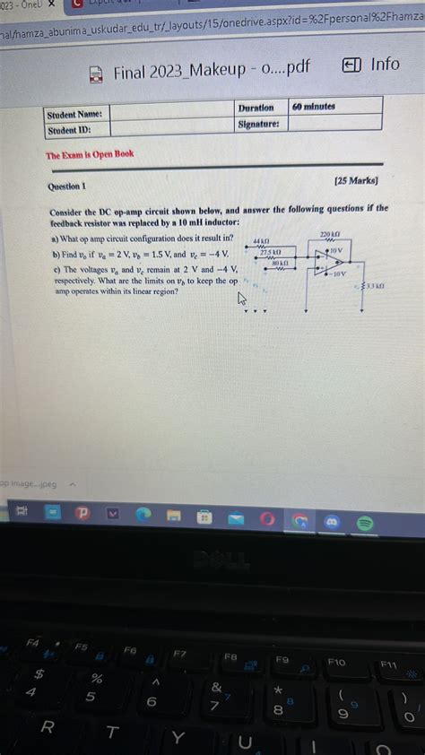 Solved Consider The DC Op Circuit Shown Below And Chegg