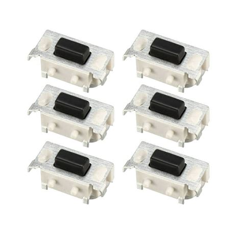 3x6x35mm Momentary Tact Tactile Push Button Switch Surface Mounted Devices Smt Pcb 2 Pin 50pcs