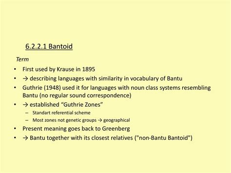 Ppt The Niger Congo Languages Powerpoint Presentation Free Download