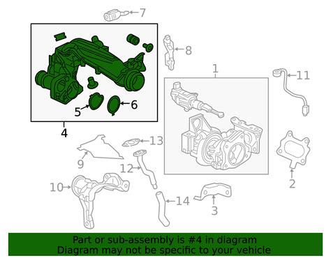 17270 5aa H00 Joint Assembly 2016 2021 Honda Civic Honda Parts Online