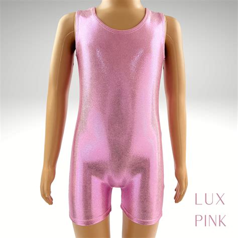 Gymnastics Dance Leotards Pink Leotard Etsy