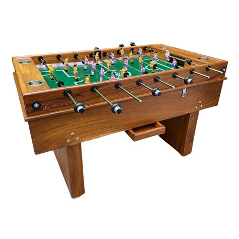 Futbolito Reforzado De Parota Fuerza Y Estilo Natural Diversiones Bago