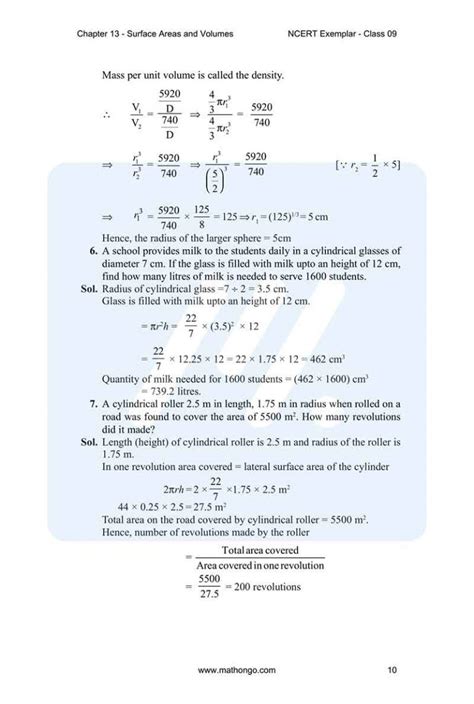 Ncert Exemplar For Class 9 Maths Chapter 13 Mathongo