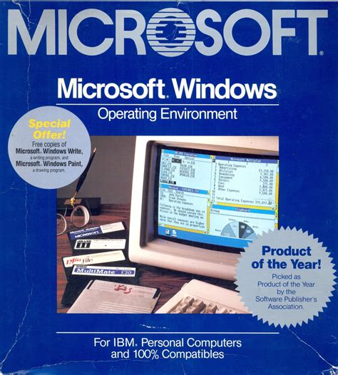 Microsoft Windows Operating Environment Software Computing History