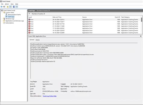 What Are Windows Crash Logs Manageengine Eventlog Analyzer