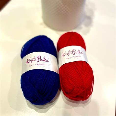 Knit Picks Art Two Skeins Balls Of Knit Picks Brava Worsted Weight