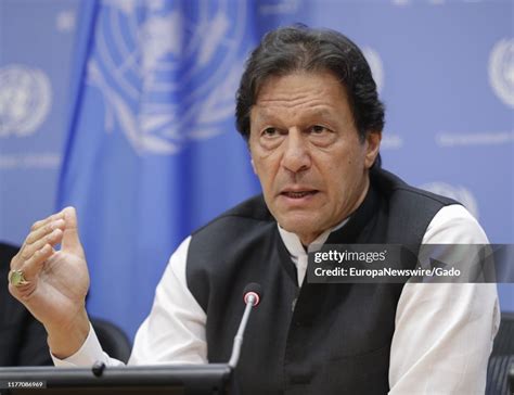 Prime Minister Of Pakistan Imran Khan During The 74th Session Of The News Photo Getty Images