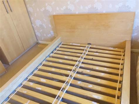Ikea Double Bed £37 10 Picclick Uk
