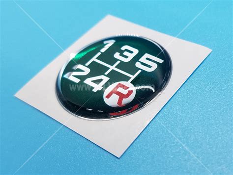 5 Speed Shift Pattern Decal 24mm Discontinued Etsy
