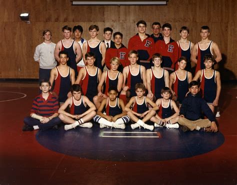 Winter 1986 87 Wrestling Team This Photograph Shows The W… Flickr