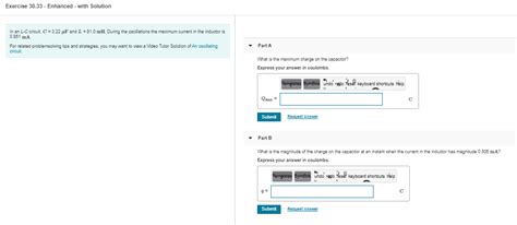 solved exercise 30 33 enhanced with solution in an l c