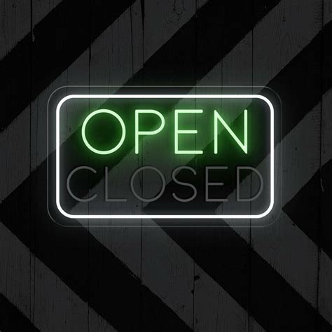Dual Led Openclosed Neon Sign Business Led Light Neonxpert