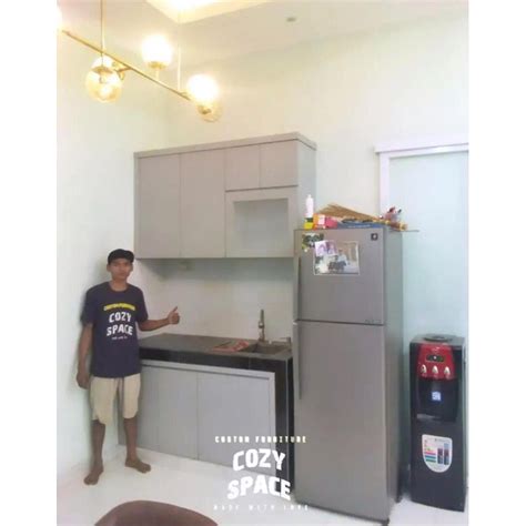 Jual Kitchen Set Custom Furniture Hpl Kitchen Set Hpl Kitchen Set Kitchen Set Murah