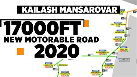 Lipulekh Pass Road Map New Motorable Pass In 2020 Know It All