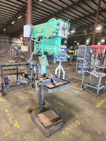 Vintage Powermatic Variable Speed Floor Drill Press 480v Nexbid