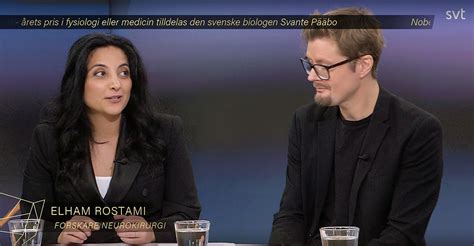 5 Frågor Till Elham Rostami Om årets Nobelpris I Fysiologi Eller