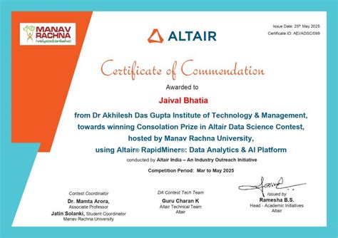 Altair Datascience Ai Machinelearning Bigdata Analytics