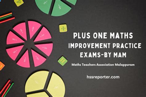 Plus One Maths Improvement Practice Exam 2023 By Mam