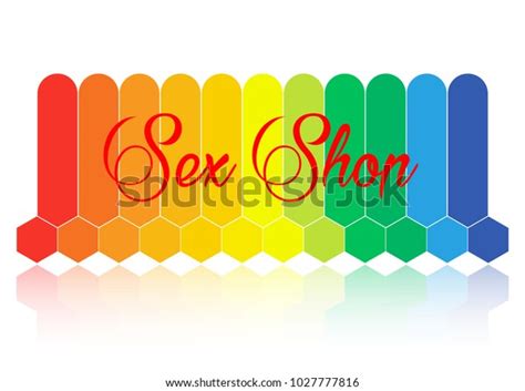 Colorful Sex Shop Logo Badge Design Stock Vector Royalty Free 1027777816 Shutterstock
