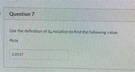 solved question 7 use the definition of fa notation to find