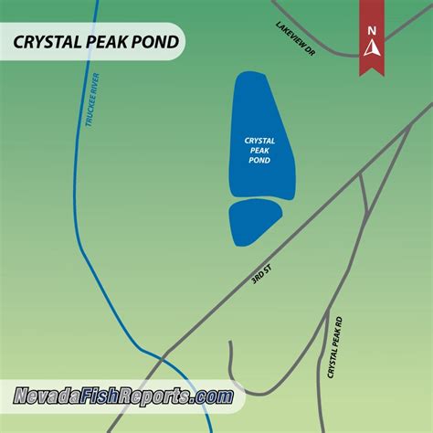 Truckee River Crystal Peak Park Verdi Nv Fish Reports And Map