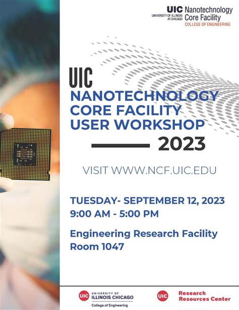Nanotechnology Core Facility User Workshop Research Resources Center