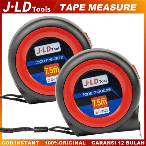 Jual Jld Tape Measure Anti Jatuh 3 10m Meteran Elastis Pengunci Auto Alat Perkakas Meteran Karet