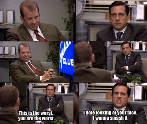 Another Michael And Toby Moment Rdundermifflin