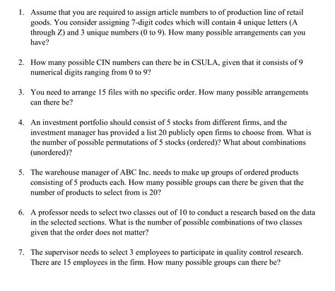 1 Assume That You Are Required To Assign Article