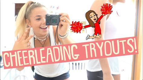 Ready For Cheerleading Tryouts Youtube