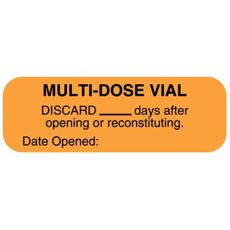Multi Dose Vials Policy At Lachlan Ricardo Blog