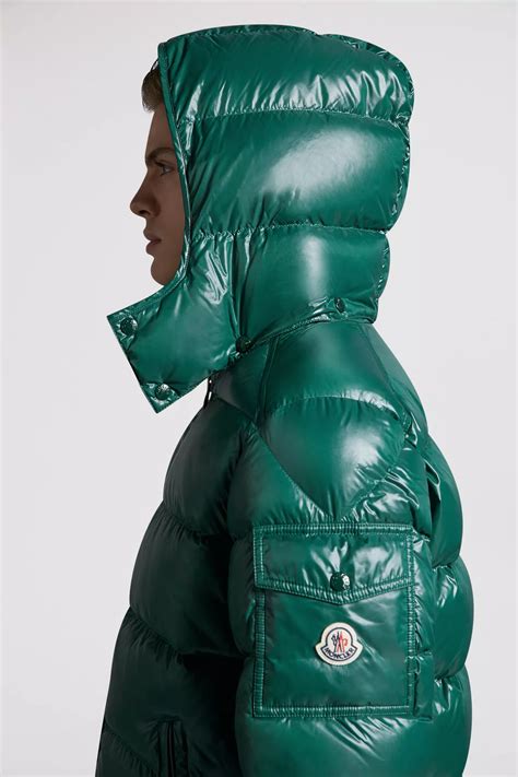 Emerald Green Moncler Maya Short Down Jacket Short Down Jackets For
