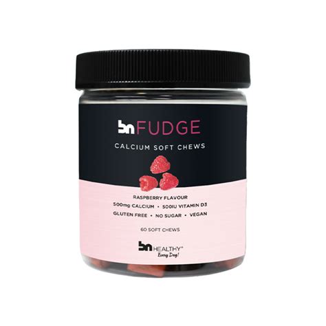 Bn Fudge By Bn Healthy 60 Calcium Soft Chews Cost Price Supplements