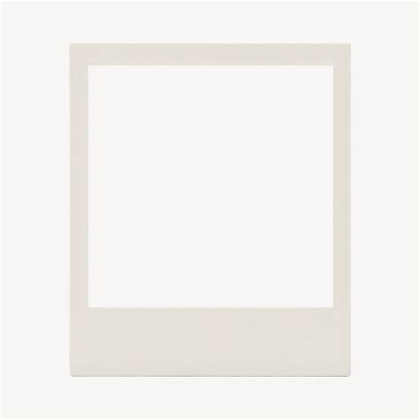 Blank Polaroid Frame Template Free Photo Rawpixel