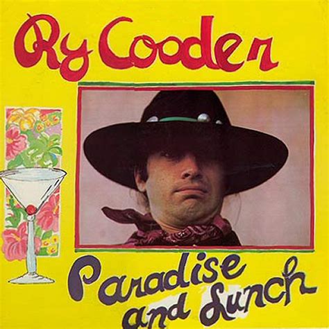 Ry Cooder Paradise And Lunch Vinyl Lp Album 2 More 1974