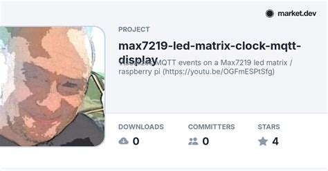 Max Led Matrix Clock Mqtt Display Ecosystem Directory Market Dev
