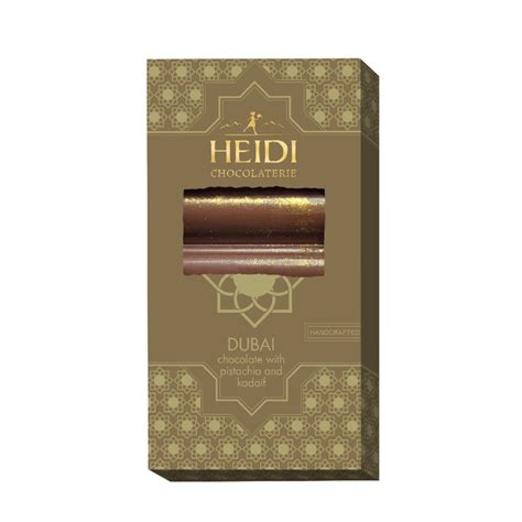 Heidi Ciocolata Dubai Cu Lapte Fistic Si Cataif 175 Gr Duty Free Bestvalue