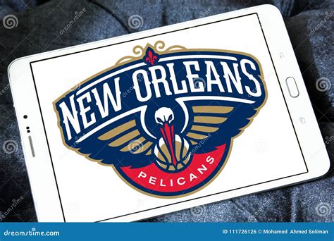 New Orleans Pelicans American Basketball Team Logo Editorial Photo