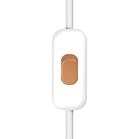 Inline Single Pole Rocker Switch White