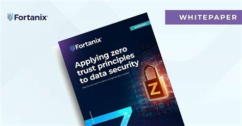 🔹jan Snowball On Linkedin Applying Zero Trust Principles To Data Security Whitepaper